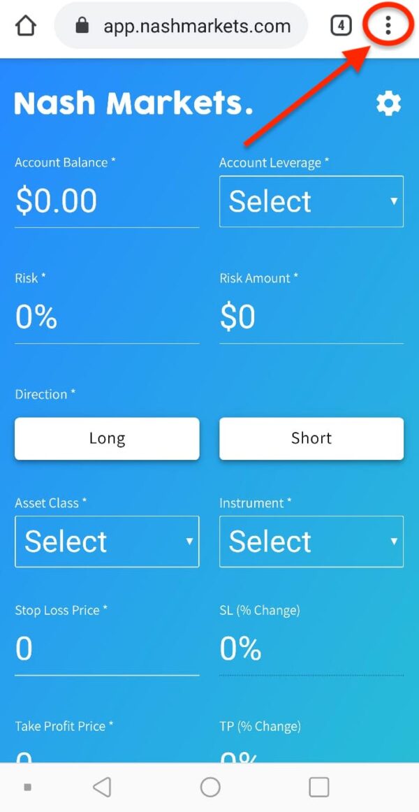 Nash Markets App | Improve Your Trading and achieve better results